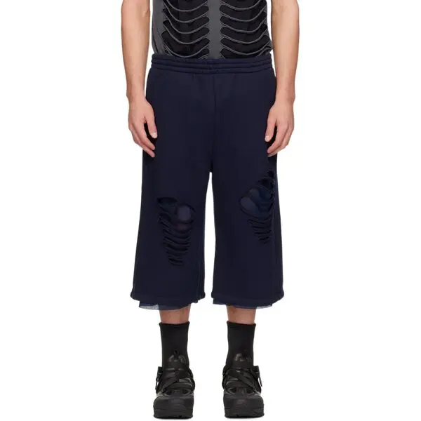 AVAVAV Cut-out Casual Trousers - Blue