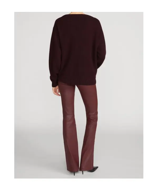 FRAME The Cashmere Relaxed V Sweater