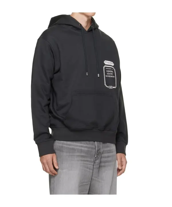 WOOYOUNGMI Flower Back Logo Hoodie
