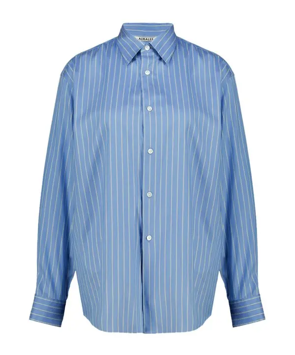 Auralee Pinstriped Shirt