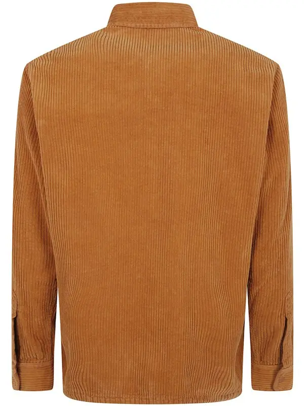 Aspesi Long-sleeved Corduroy Shirt - No