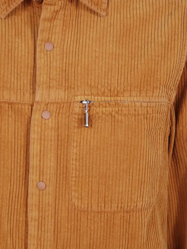 Aspesi Long-sleeved Corduroy Shirt - No