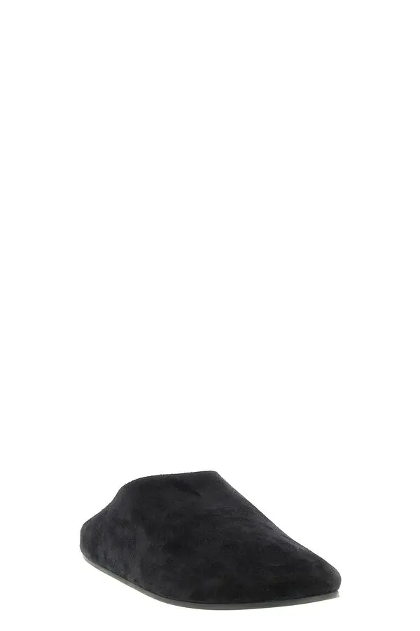 THE ROW Hudson Suede Slides