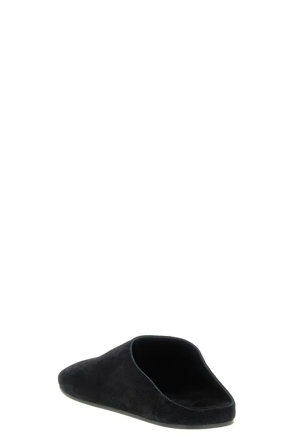 THE ROW Hudson Suede Slides