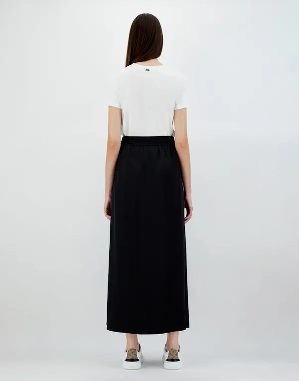 Herno Drawstring Maxi Skirt