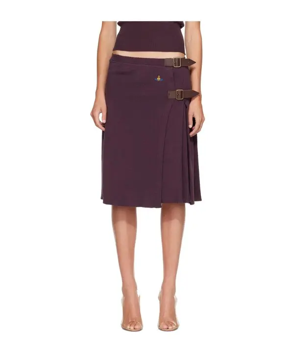 VIVIENNE WESTWOOD Alex Kilt Midi Skirt