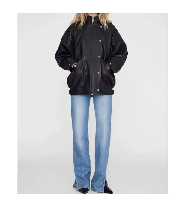 ANINE BING Sandy Jacket Leather