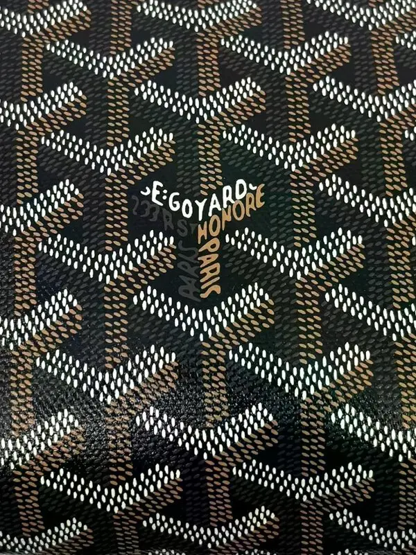 Goyard Vendome Goyardine Cosmetic Pouch - Black