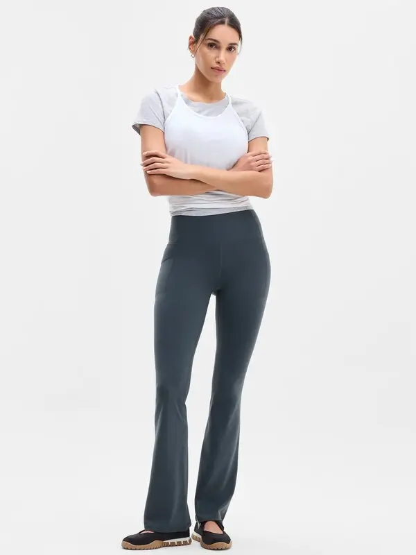 Athleta Salutation Stash Slim Fit Flare Pant