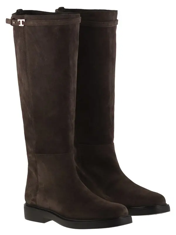 TOD'S Suede Leather Boot