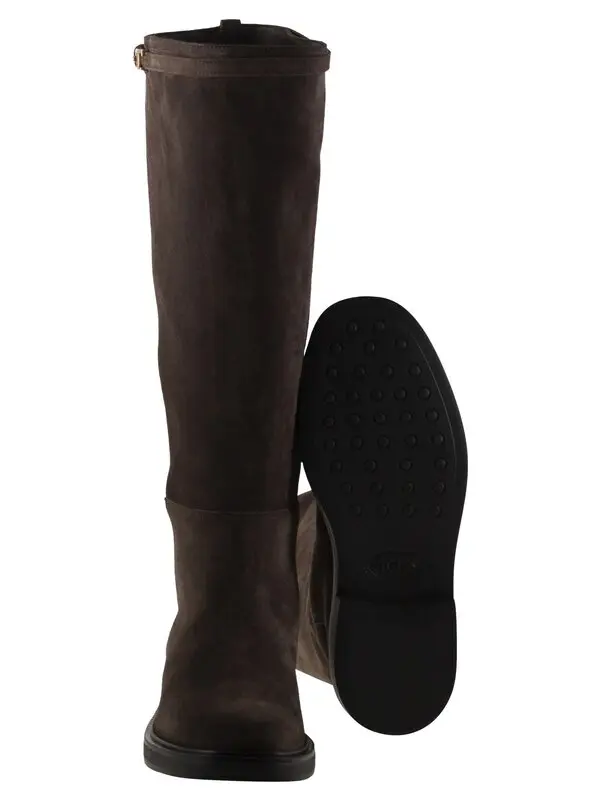 TOD'S Suede Leather Boot