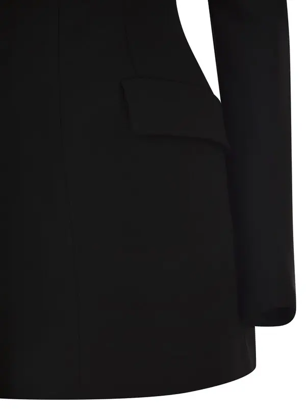 Sportmax Spxtefrite Fitted High-neck Blazer Dress