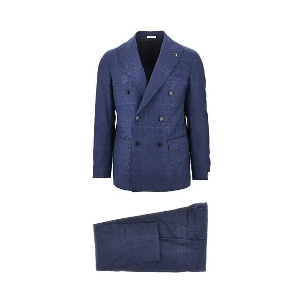 BRERAS Novara' Prince Of Wales Tailored Suit