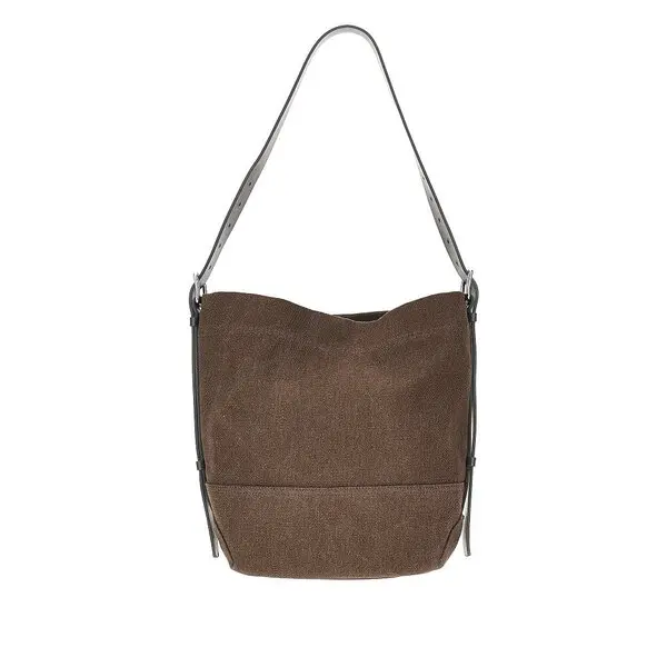 LEMAIRE Small 'belted' Canvas Tote Bag