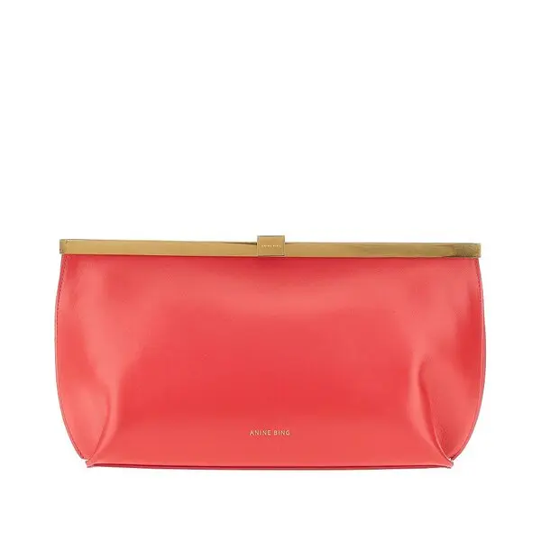 ANINE BING Anine' Leather Clutch