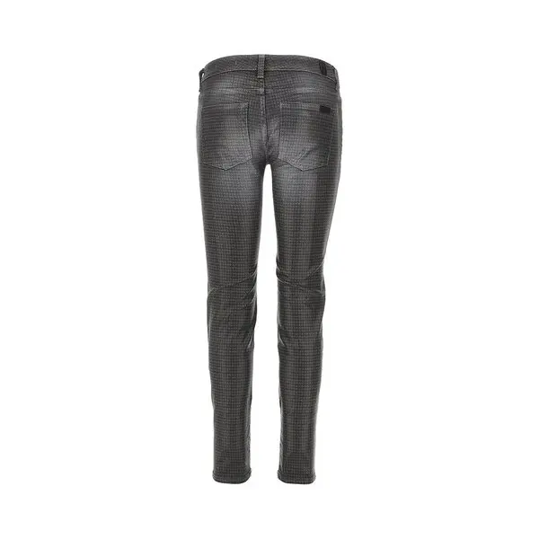 7 For All Mankind Coated Denim Y2k Skinny Pants