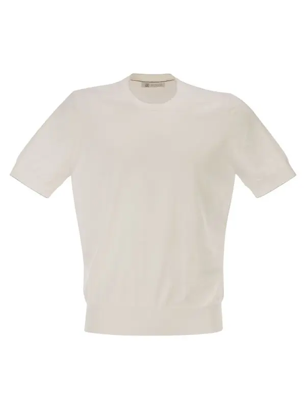 Brunello Cucinelli Short-sleeved Cotton Jersey