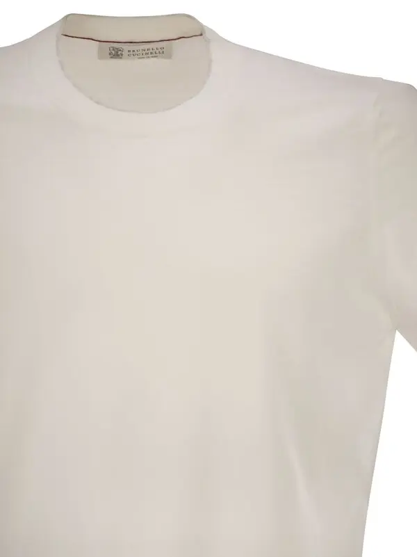 Brunello Cucinelli Short-sleeved Cotton Jersey