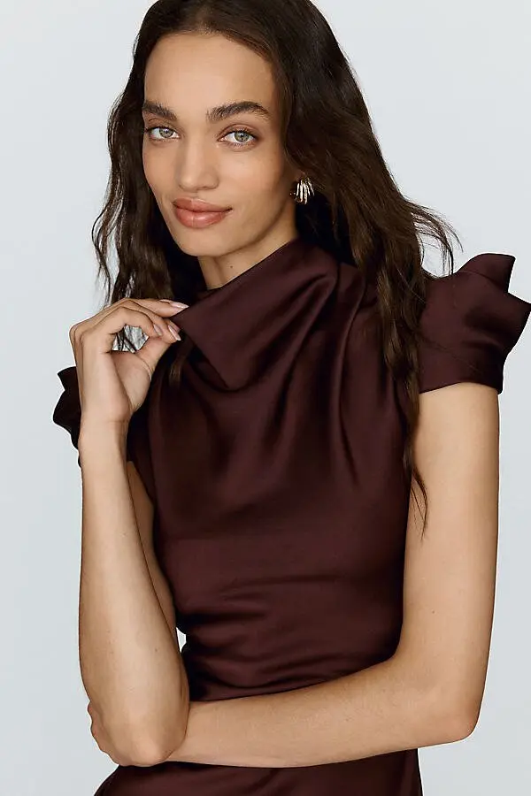 DE LA VALI Cosima Sat Mi Dress