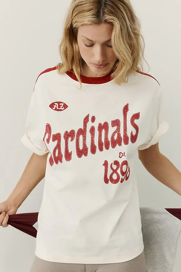 THE WILD COLLECTIVE Nfl Graphic Tee - Red