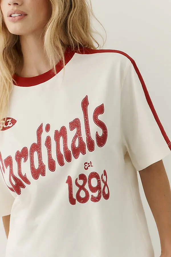 THE WILD COLLECTIVE Nfl Graphic Tee - Red