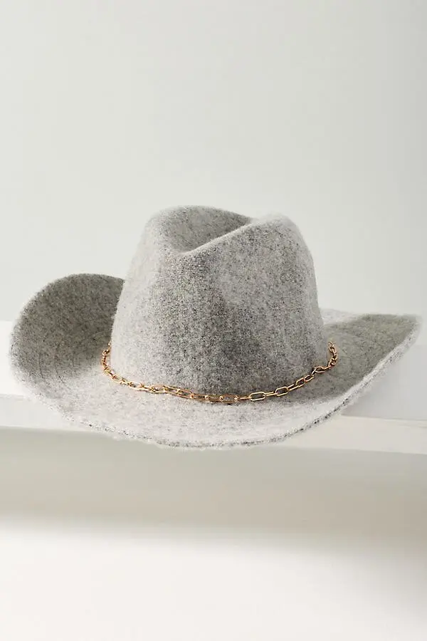 San Diego Hat Wool Blend Rancher Hat - Grey
