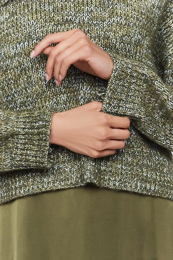 Anthropologie Marled Twofer Sweater + Dress Set
