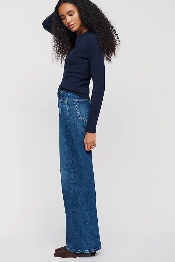 PISTOLA Kyra High Rise Barrel Leg Jeans
