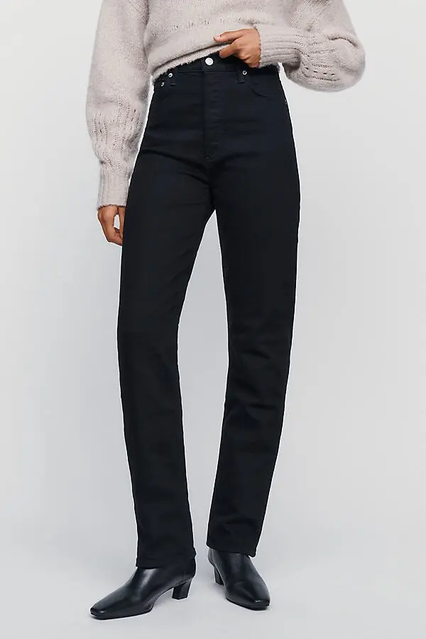 AGOLDE 90s Pch Waist High Rise Straight Leg Jeans