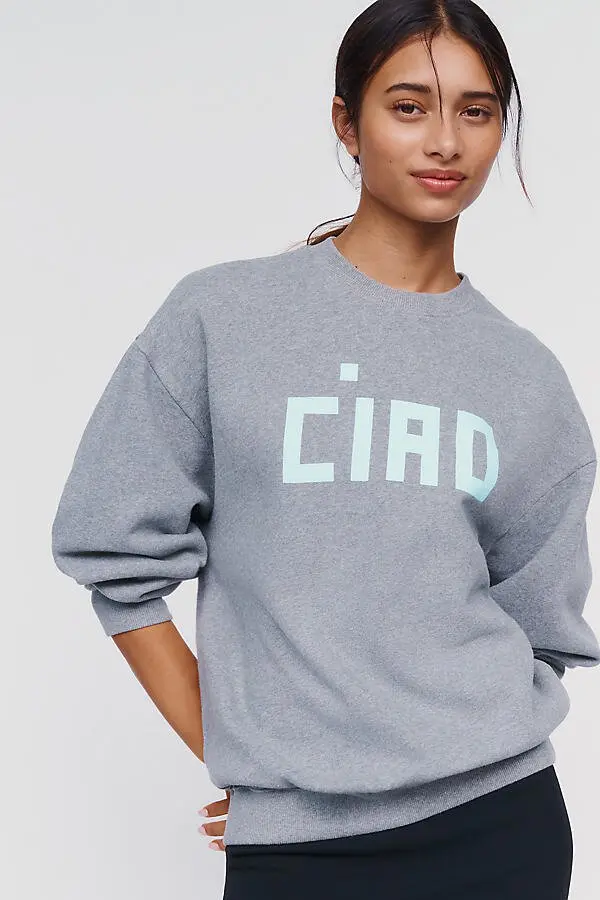 Clare V. 100% Cotton Ciao Sweatshirt