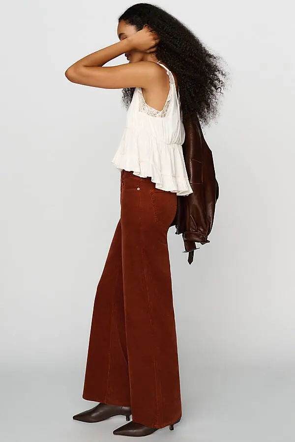 FRAME Le Slim Palazzo High Rise Wide Leg Jeans