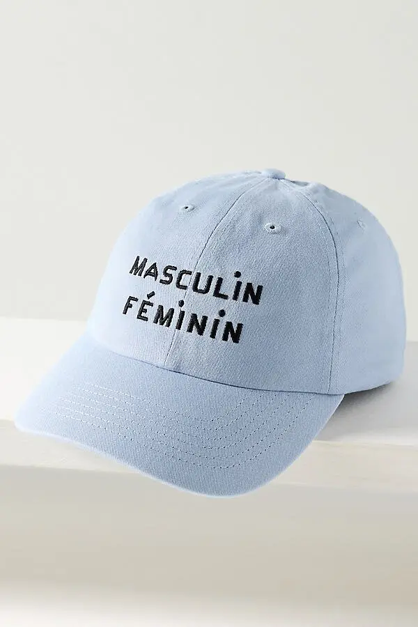 Clare V. Mascul Fem 100% Cotton Baseball Cap