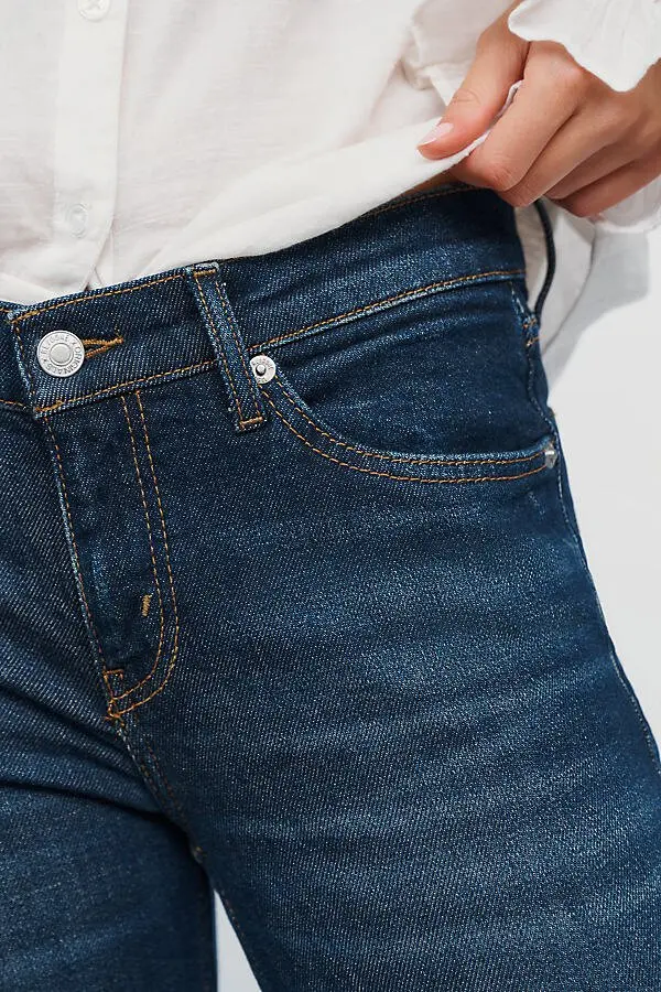 RE/DONE Mirco Low Rise Bootcut Jeans