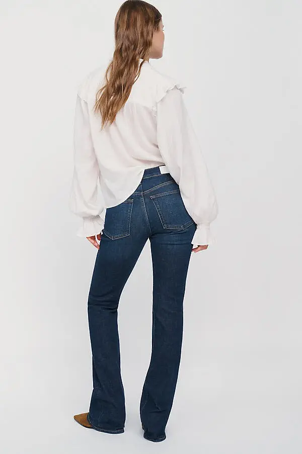 RE/DONE Mirco Low Rise Bootcut Jeans
