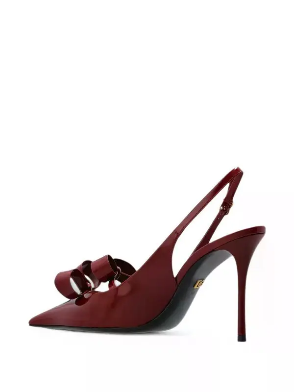 Dolce & Gabbana Bow-detail Slingback Pumps