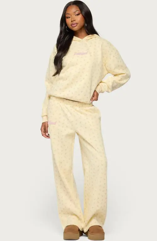 EDIKTED Flower Power Sweatpants