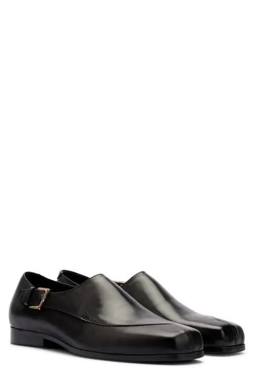 MARC NOLAN Bond Patent Leather Slip-on - Black