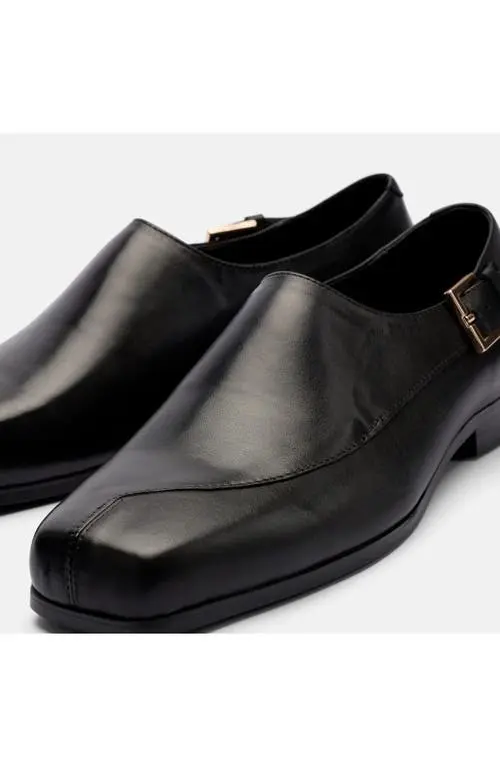 MARC NOLAN Bond Patent Leather Slip-on - Black