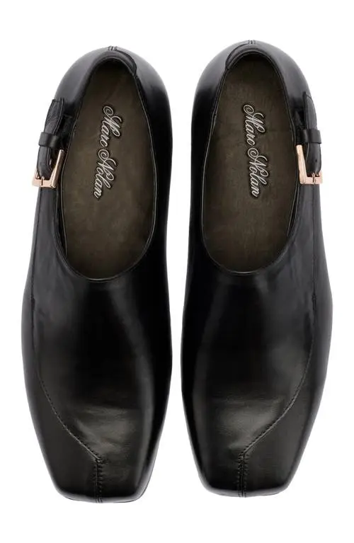 MARC NOLAN Bond Patent Leather Slip-on - Black
