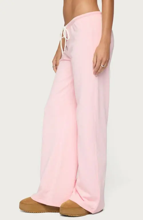 EDIKTED Callista Straight Leg Sweatpants