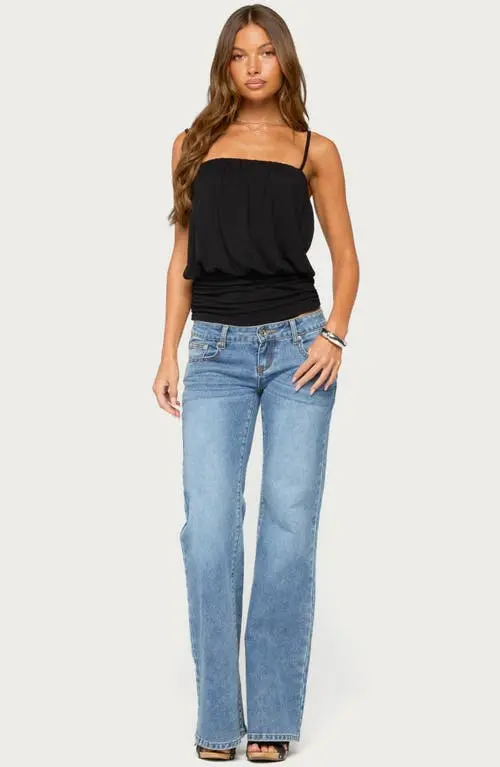 EDIKTED Vali Built-in Bra Backless Top