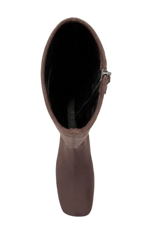 Aerosoles Sasha Faux Leather Platform Tall Boot - Java