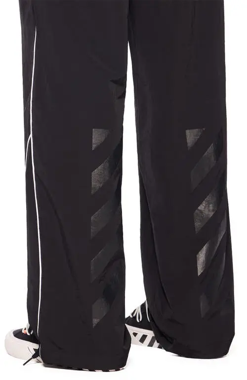 L/AB C/O OFF-WHITE Diag Track Pants