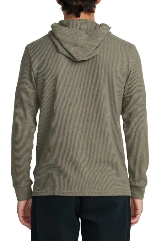 Rvca Dayshift Thermal Hooded Henley