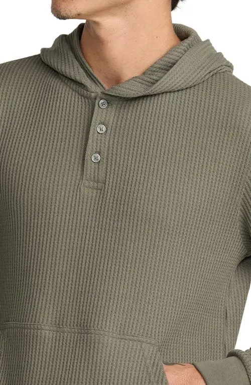 Rvca Dayshift Thermal Hooded Henley