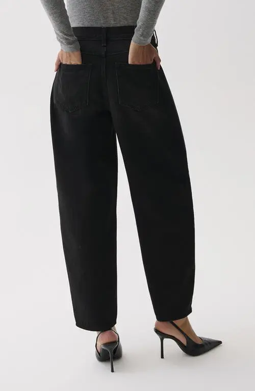PISTOLA Sacha High Waist Barrel Leg Jeans