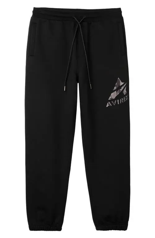 AVIREX Camo Big 'a' Sweatpants