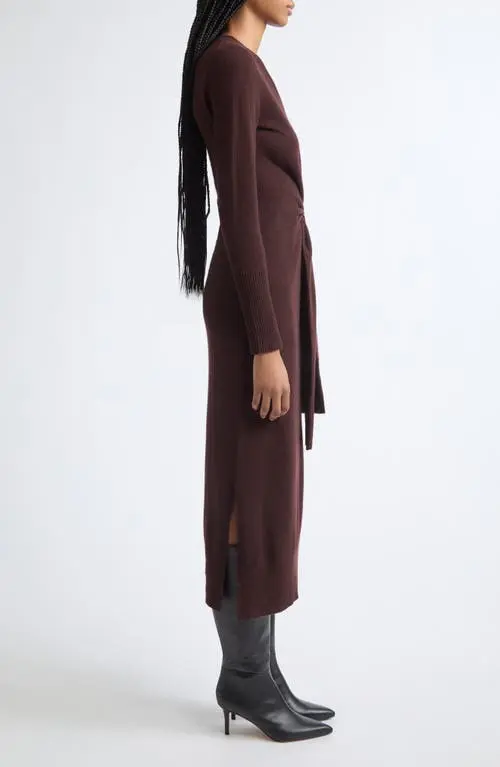 Veronica Beard Salomez Merino Wool & Cashmere Knit Dress