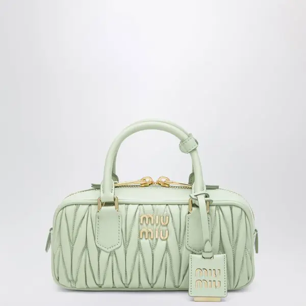 Miu Miu Acqua Arcadie Bag In Matelasse Nappa Leather