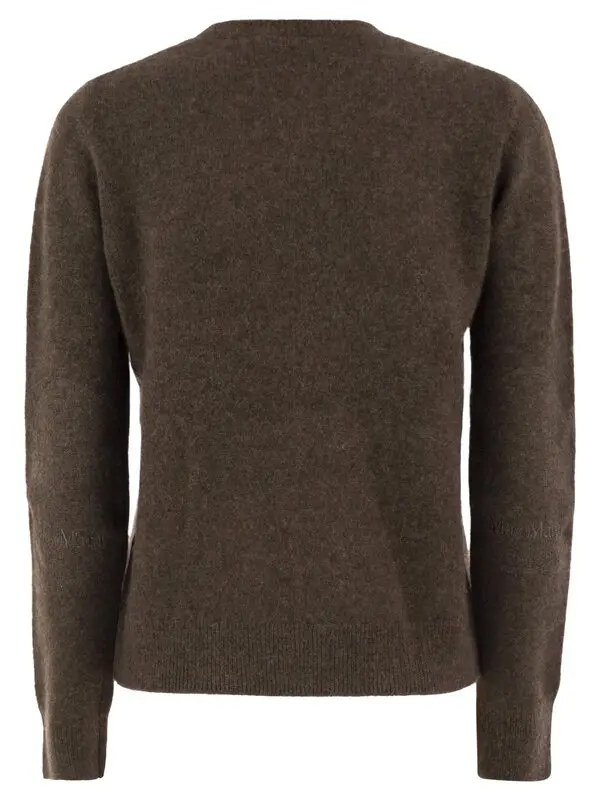 Max Mara Smmvoliera Pure Yak Crew-neck Jumper - Brown